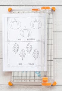 Free Printable Fall Counting Book For Preschool & Kindergarten - The ...