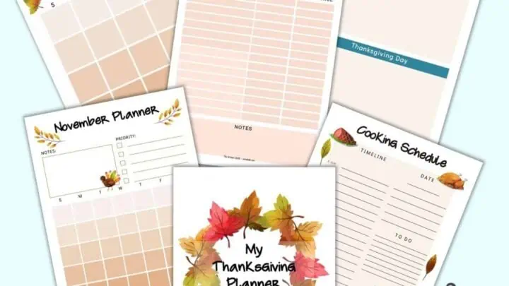 Free Printable Thanksgiving Double Ten Frame Counting Cards - The ...