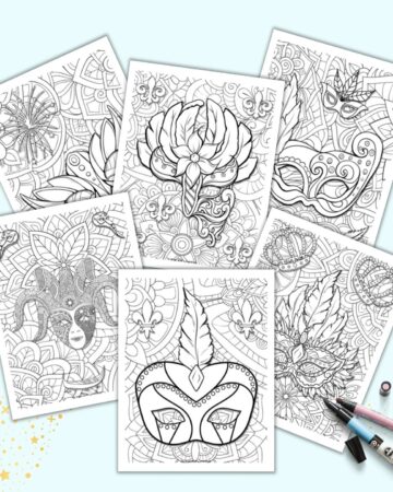 Free Printable Coloring Pages - The Artisan Life