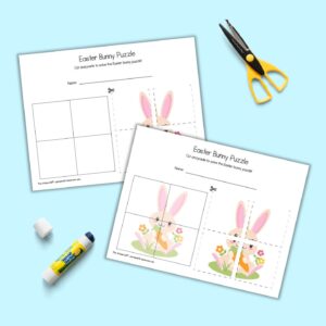 15 Free Printable Easter Bunny Coloring Pages - The Artisan Life