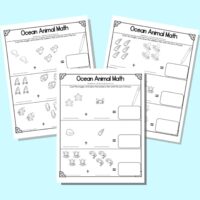 Free Printable Ocean Themed Preschool Worksheets for Preschool ...