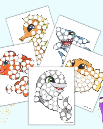 Dot Marker Coloring Pages Archives - Page 2 of 6 - The Artisan Life