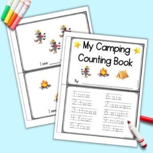 Free Printable 1-10 Number Lines - The Artisan Life