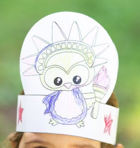 Free Printable Fourth of July Headband Craft - The Artisan Life