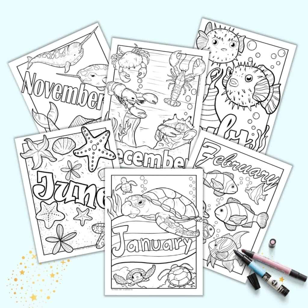 Free Printable Ocean Themed Preschool Worksheets for Preschool ...