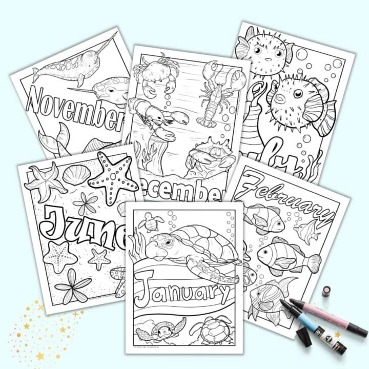 Free Printable Ocean Themed Preschool Worksheets for Preschool ...