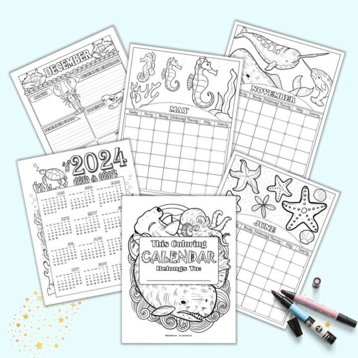 Free Printable Ocean Themed Preschool Worksheets for Preschool ...