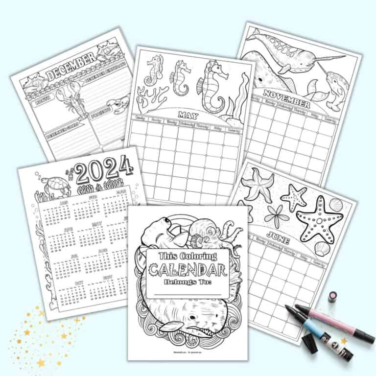Free Printable Ocean Themed Preschool Worksheets for Preschool ...