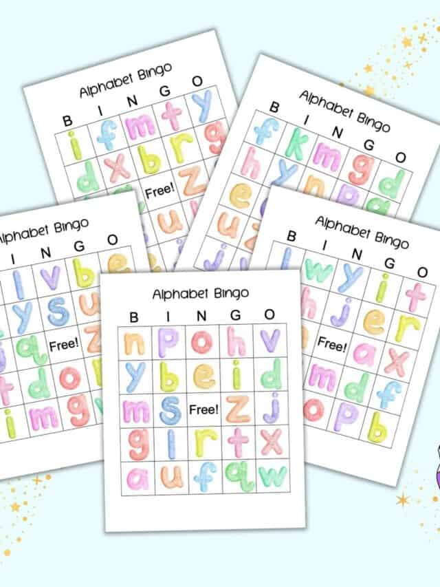 Free Printable Picture Bingo - The Artisan Life