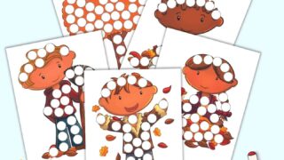 9+ Free Printable Cute Animal Dot Marker Coloring Pages - The Artisan Life