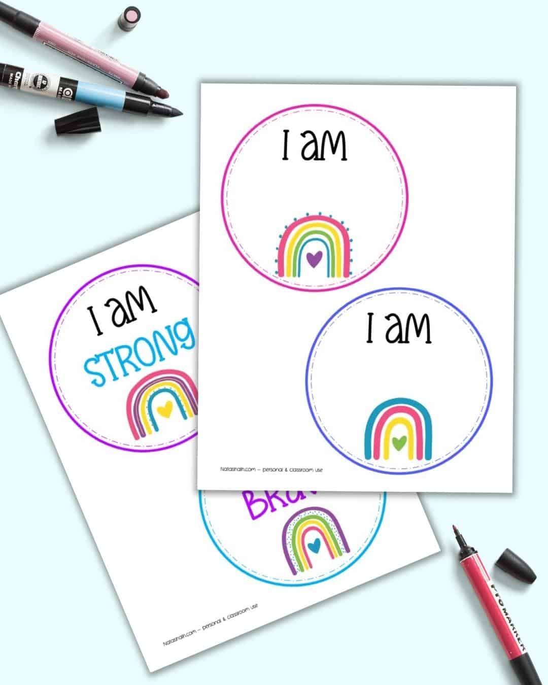 Free Affirmation Station Printables - The Artisan Life