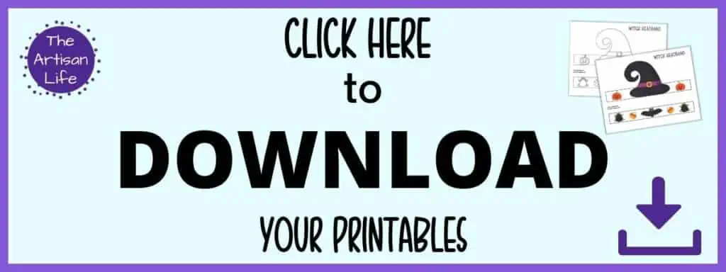 Free Printable Witch Hat Headband Craft - The Artisan Life