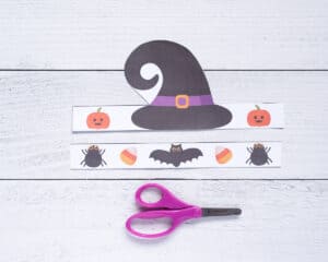 Free Printable Witch Hat Headband Craft - The Artisan Life