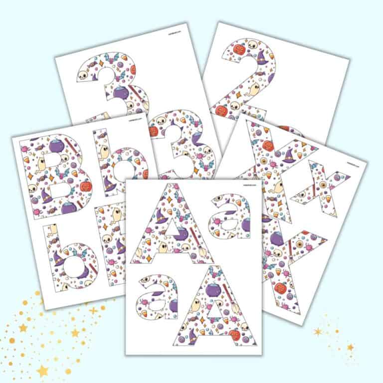 Free Halloween Ghost Printable Templates - The Artisan Life