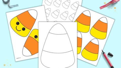 24 Free Pumpkin Outline Printables - The Artisan Life