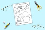 Free Build a Snowman Printable (Cute & Paste Snowman Activity) - The ...