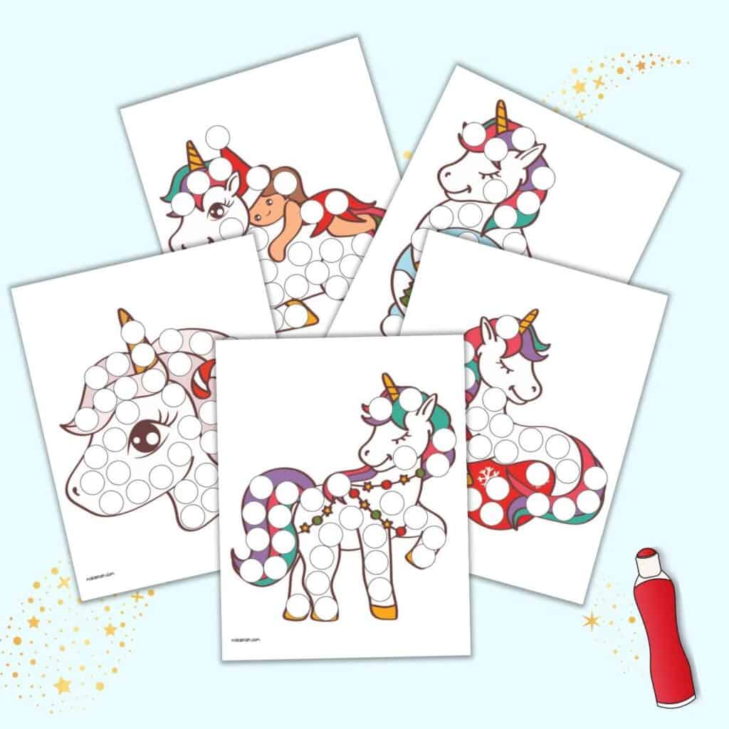 Free Printable Realistic Unicorn Coloring Pages - The Artisan Life