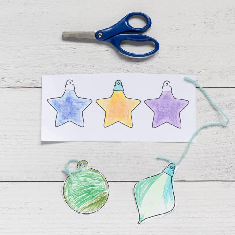 13+ Free Printable Christmas Ornament Templates - The Artisan Life