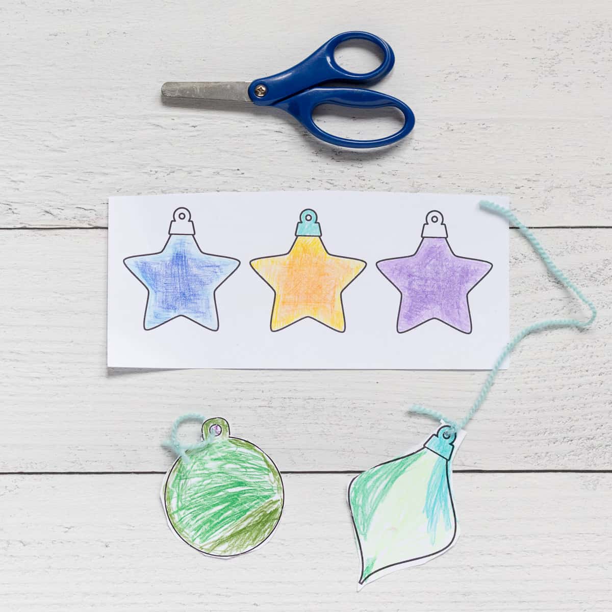 13+ Free Printable Christmas Ornament Templates - The Artisan Life