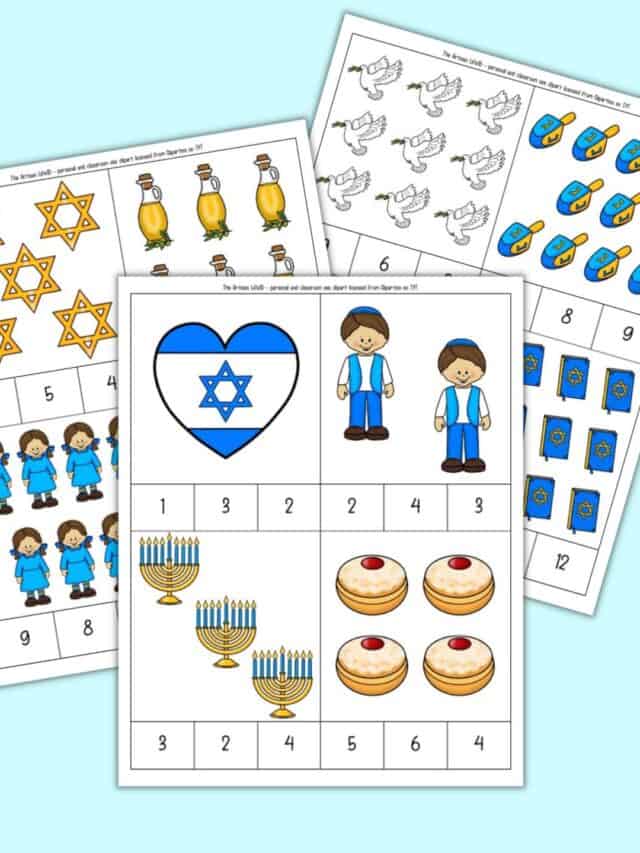 Hanukkah bingo cards free printable - The Artisan Life