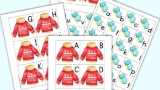 Free Printable Winter Activities Dot Marker Pages - The Artisan Life