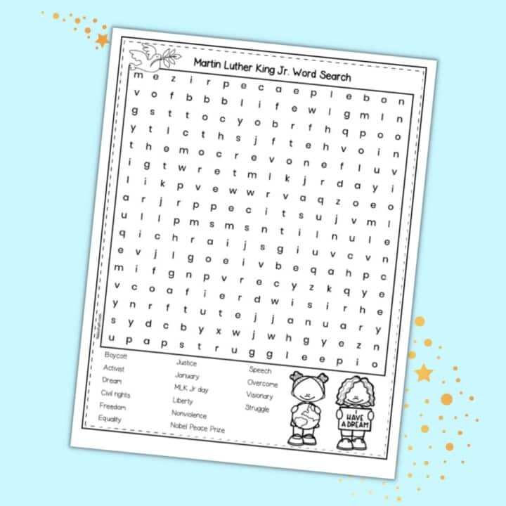 Free Printable Labor Day Word Search Puzzle - The Artisan Life