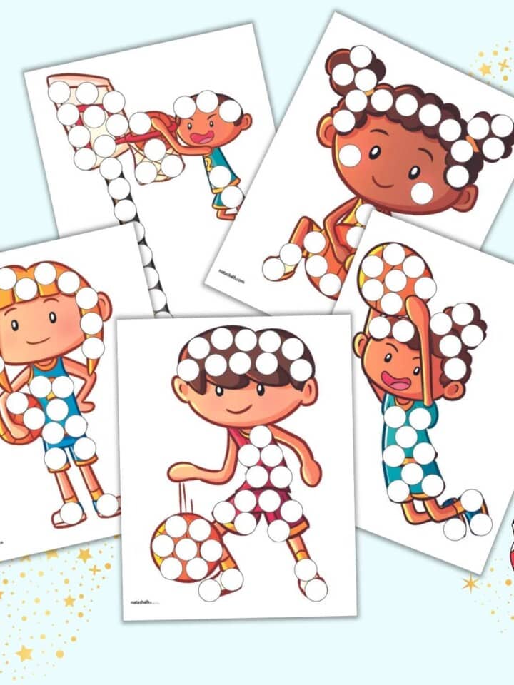 Dot Marker Coloring Pages Archives - The Artisan Life