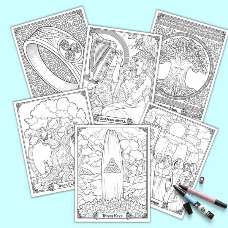 15+ Free Printable Greek Goddess Coloring Pages - The Artisan Life