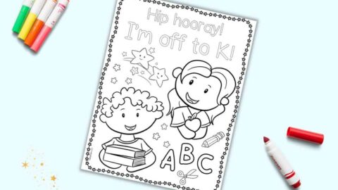 Last Day of School Coloring Pages - The Artisan Life