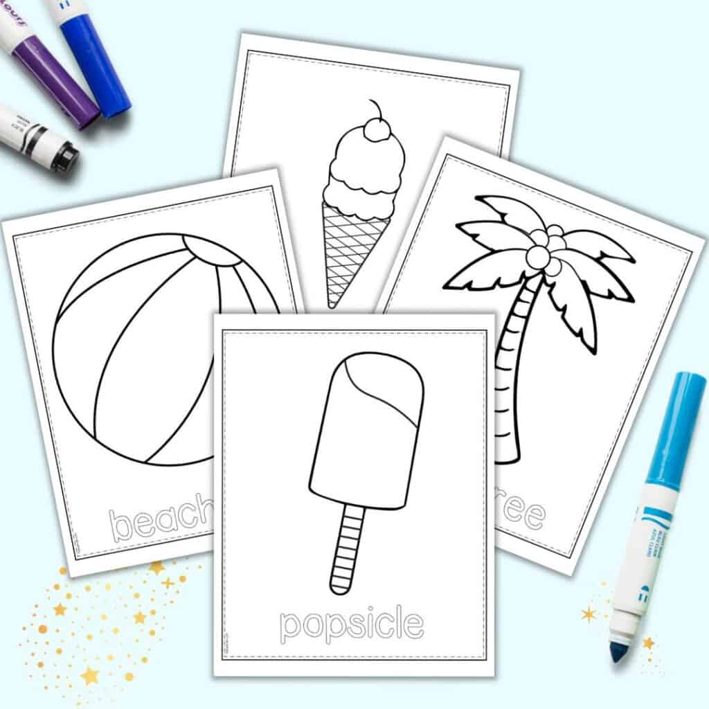 Free Printable Ocean Themed Preschool Worksheets for Preschool ...