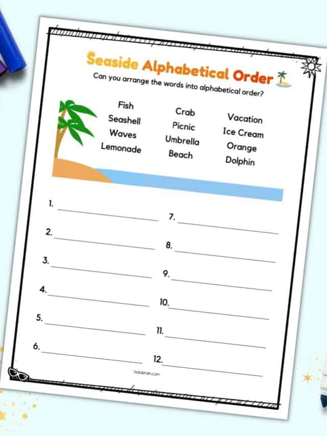 Free Printables for Summer Archives - The Artisan Life