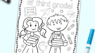 Last Day of School Coloring Pages - The Artisan Life