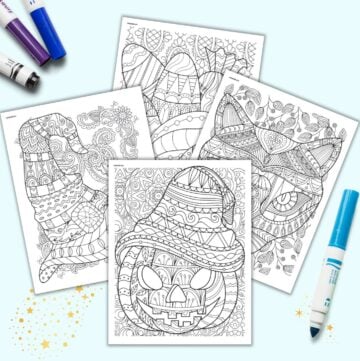 9 Free Halloween Dot Marker Printables: no-prep fun for tots ...