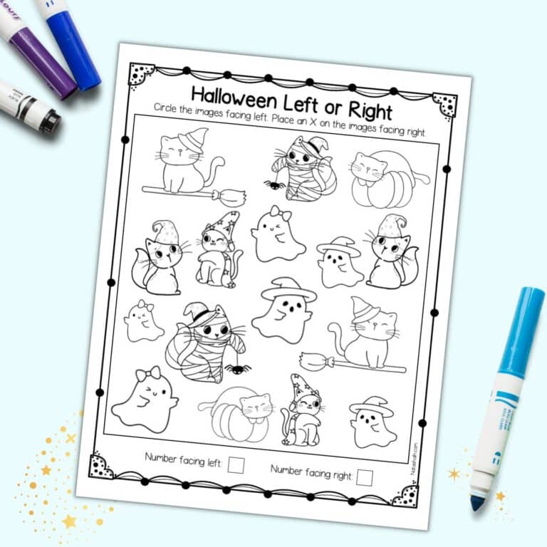 Free Halloween Ghost Printable Templates - The Artisan Life