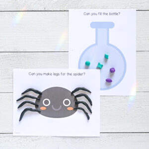 Halloween Playdough Mats Free Printable - The Artisan Life