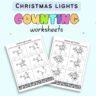 Free Printable Christmas Themed Different and the Same Worksheets - The ...