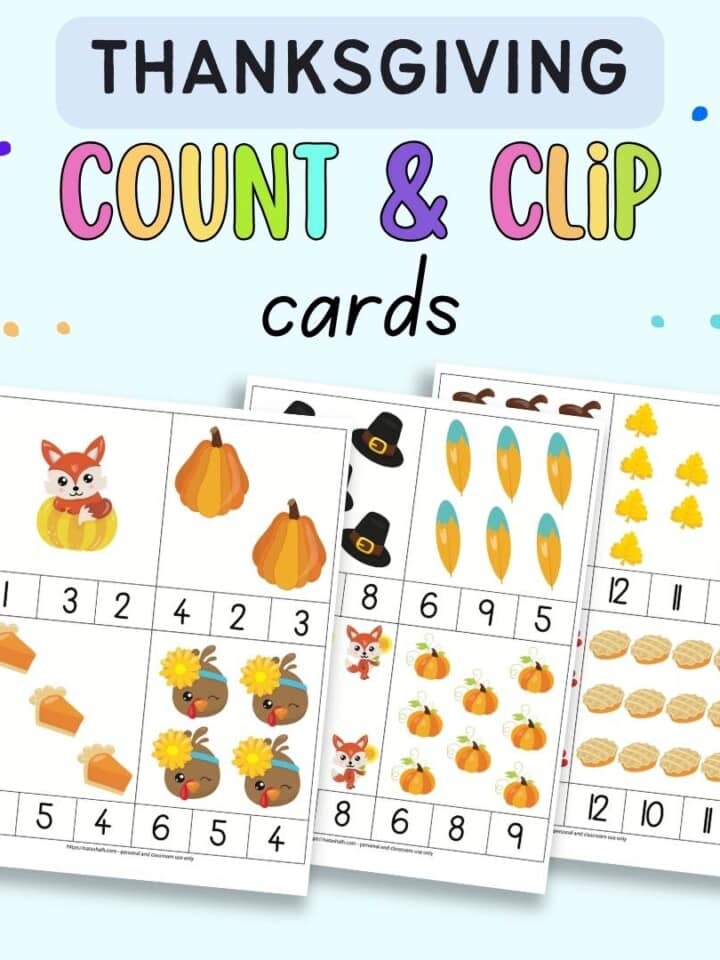 Preschool Math Printables Archives - The Artisan Life