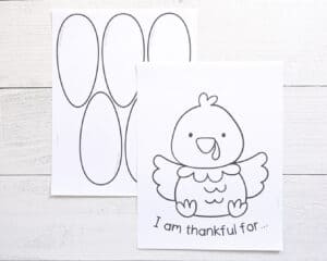 Free Thanksgiving Thankful Turkey Printable - The Artisan Life