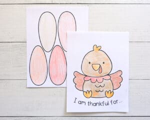 Free Thanksgiving Thankful Turkey Printable - The Artisan Life