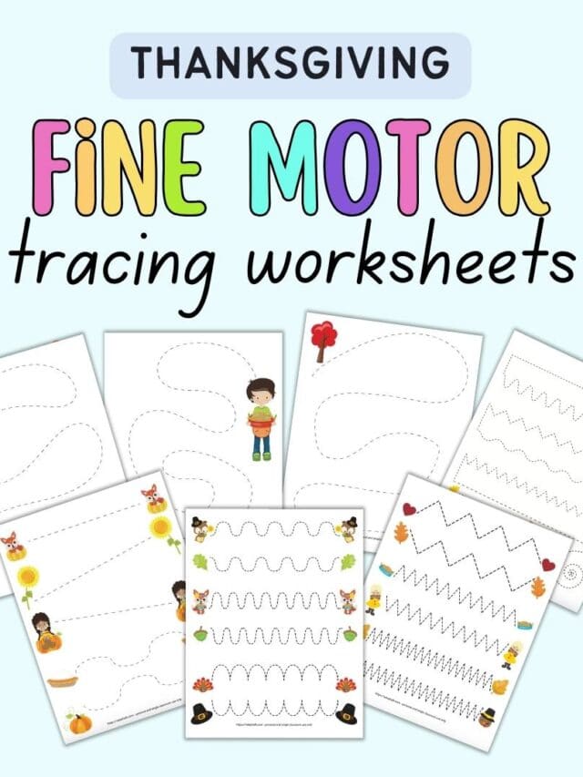 fine motor worksheets Archives - The Artisan Life