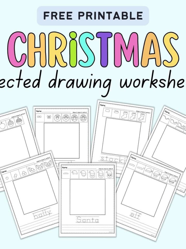 directed drawing printables Archives - The Artisan Life