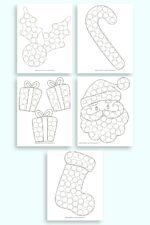 13+ Free Christmas Dot Marker Printables (no-prep activity for kids ...