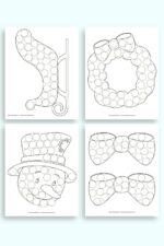 13+ Free Christmas Dot Marker Printables (no-prep activity for kids ...