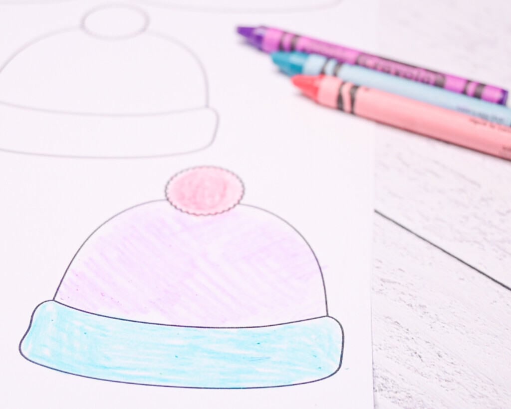 Free Winter Hat Template Printables - The Artisan Life