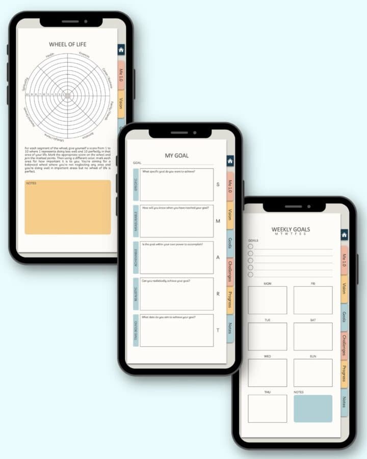 Free Digital Personal Growth Planner for Smartphones - The Artisan Life