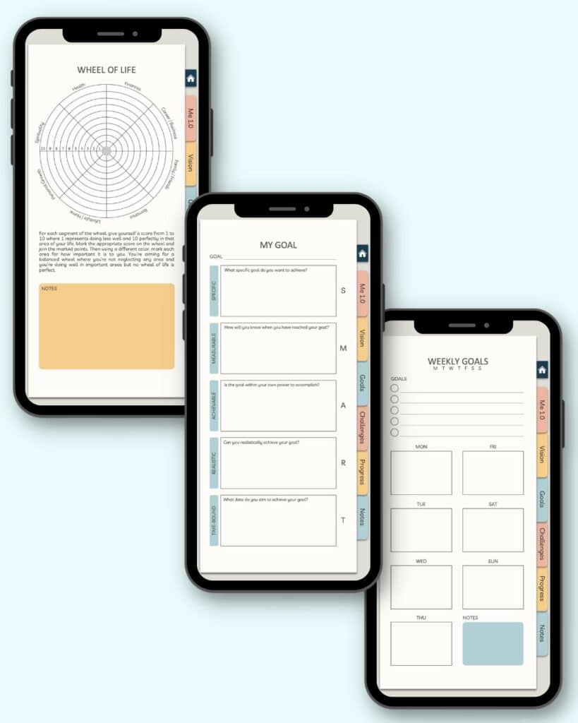 Free Digital Personal Growth Planner for Smartphones - The Artisan Life