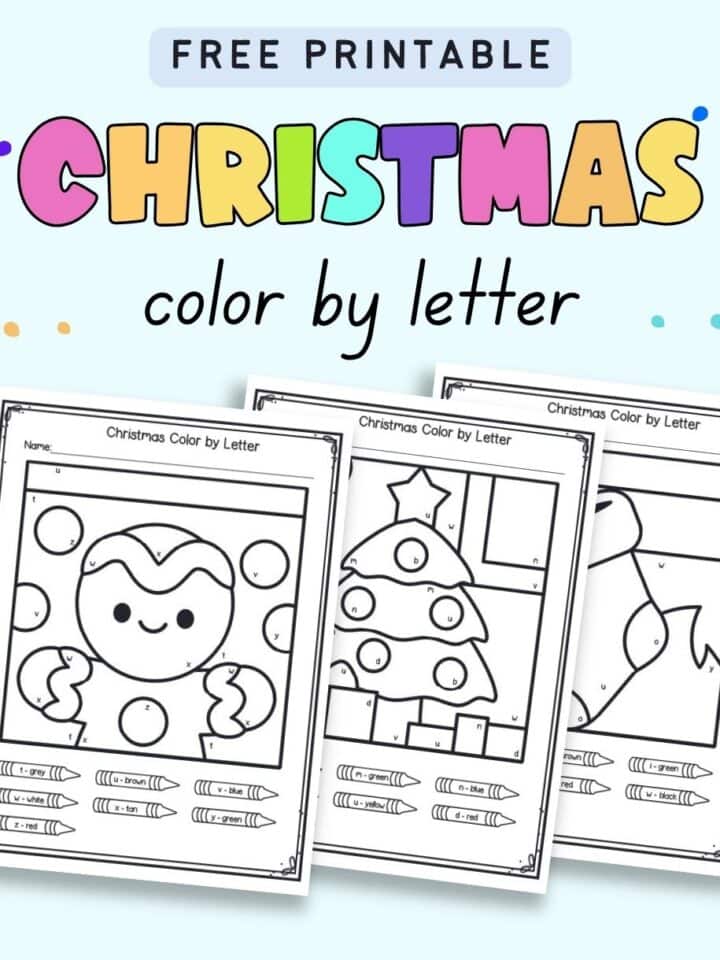 Free Printable Christmas Light Templates - The Artisan Life