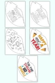 Free New Year's Hat Printable - The Artisan Life