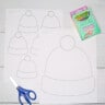 Free Winter Hat Template Printables - The Artisan Life