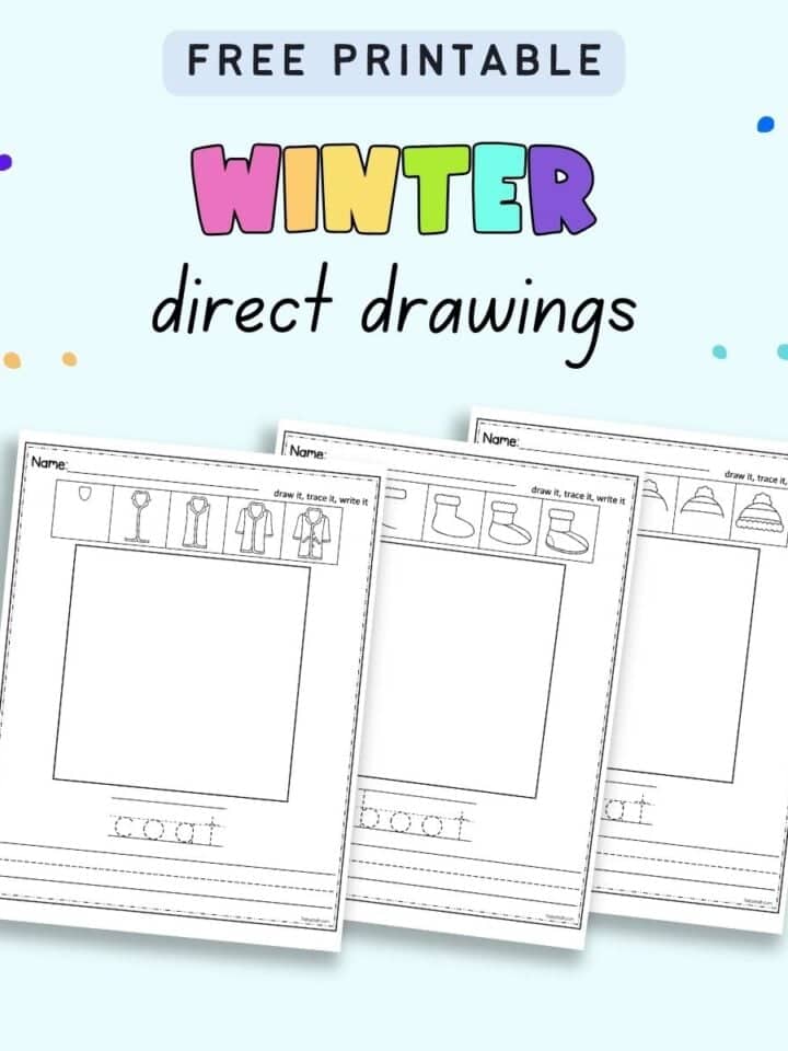 directed drawing printables Archives - The Artisan Life